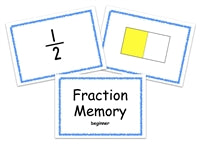 Homeschool Complete All-Inclusive Curriculum: Fraction Memory Game ...
