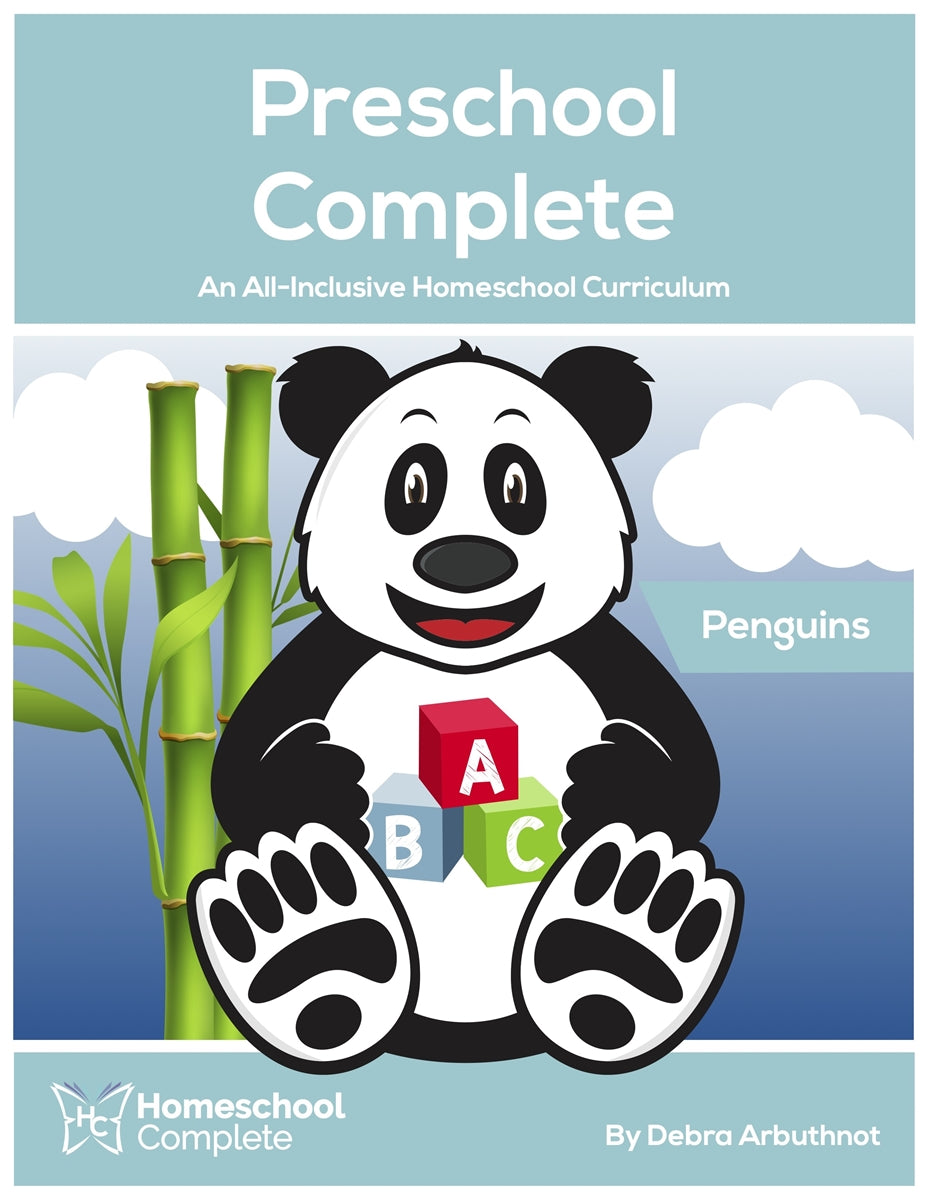 Penguins Preschool Unit | Homeschool Curriculum – Homeschool Complete